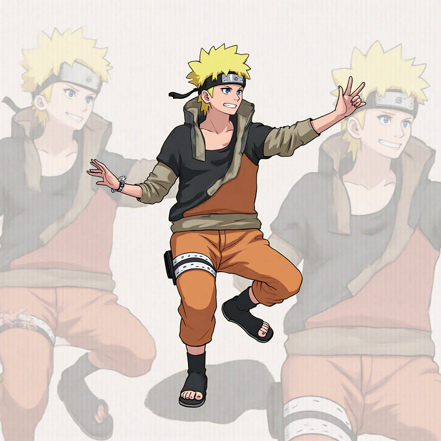 The Energetic Dance Moves of Naruto Characters