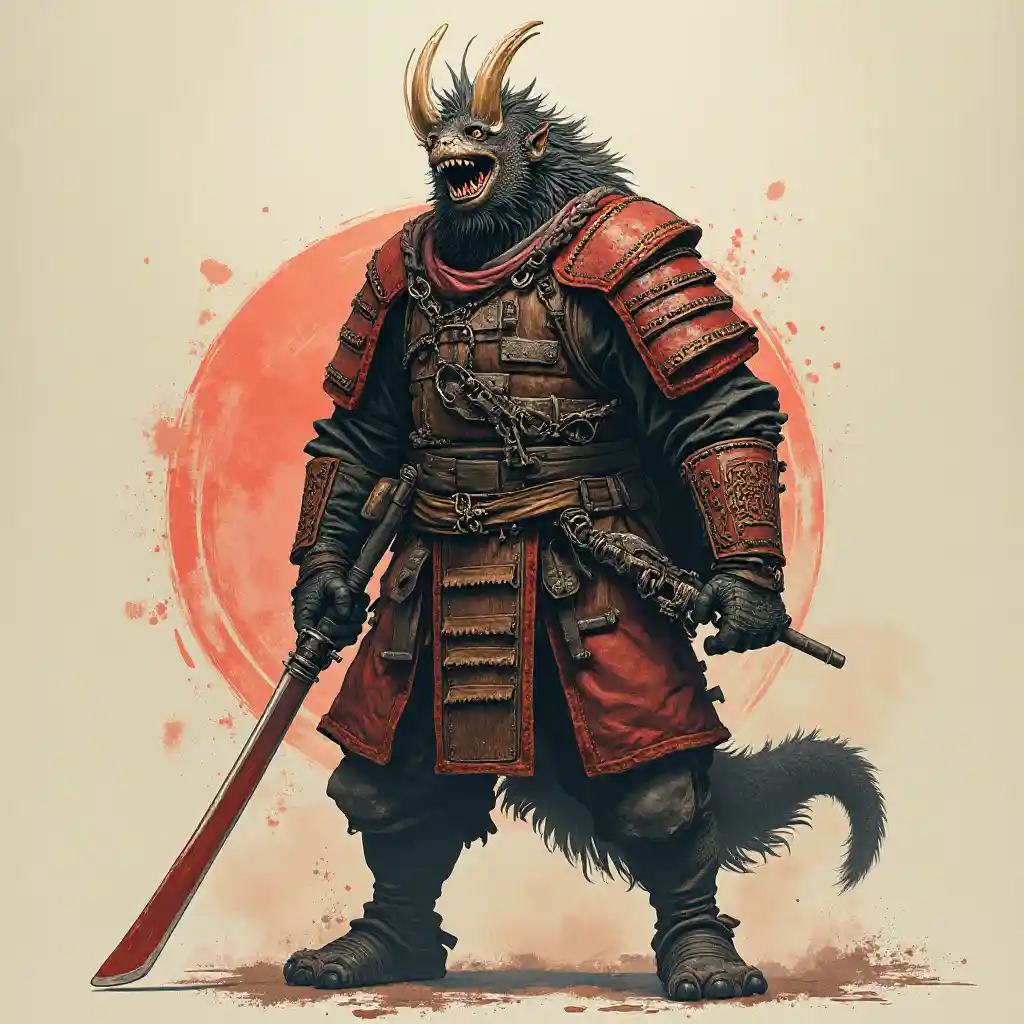 Japanese Army Warrior Beast History