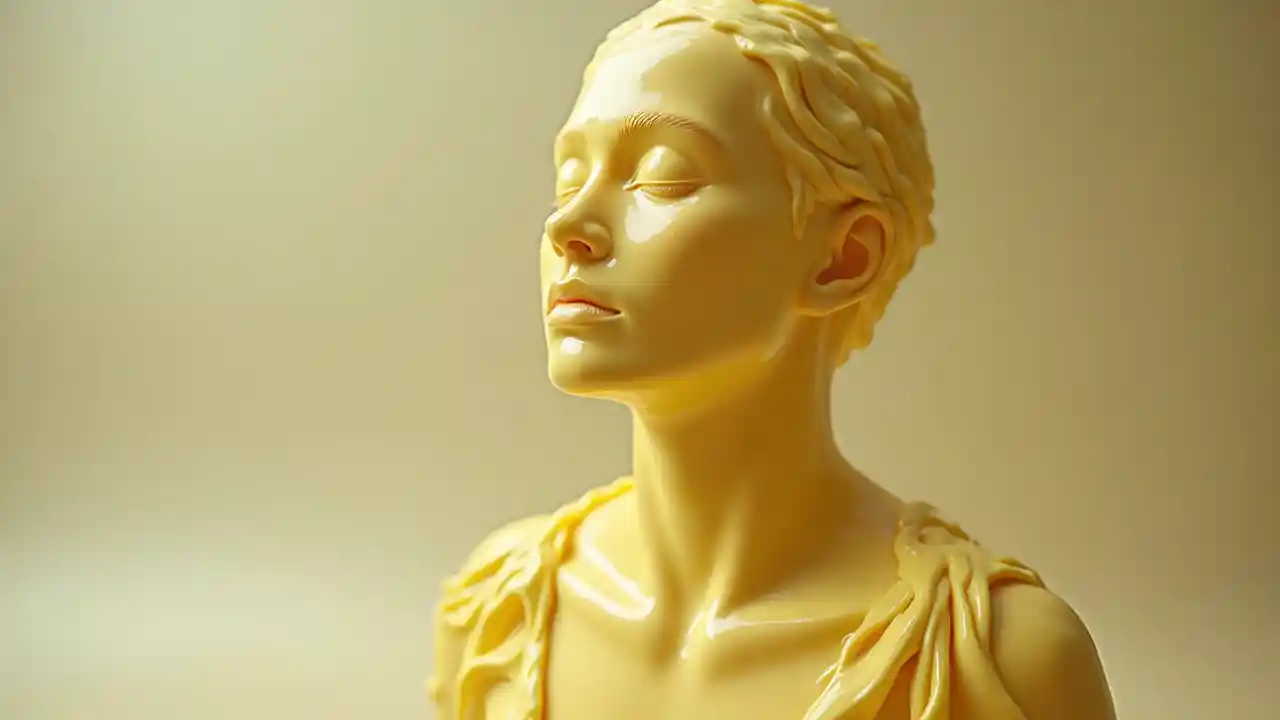 Butter Person Melting