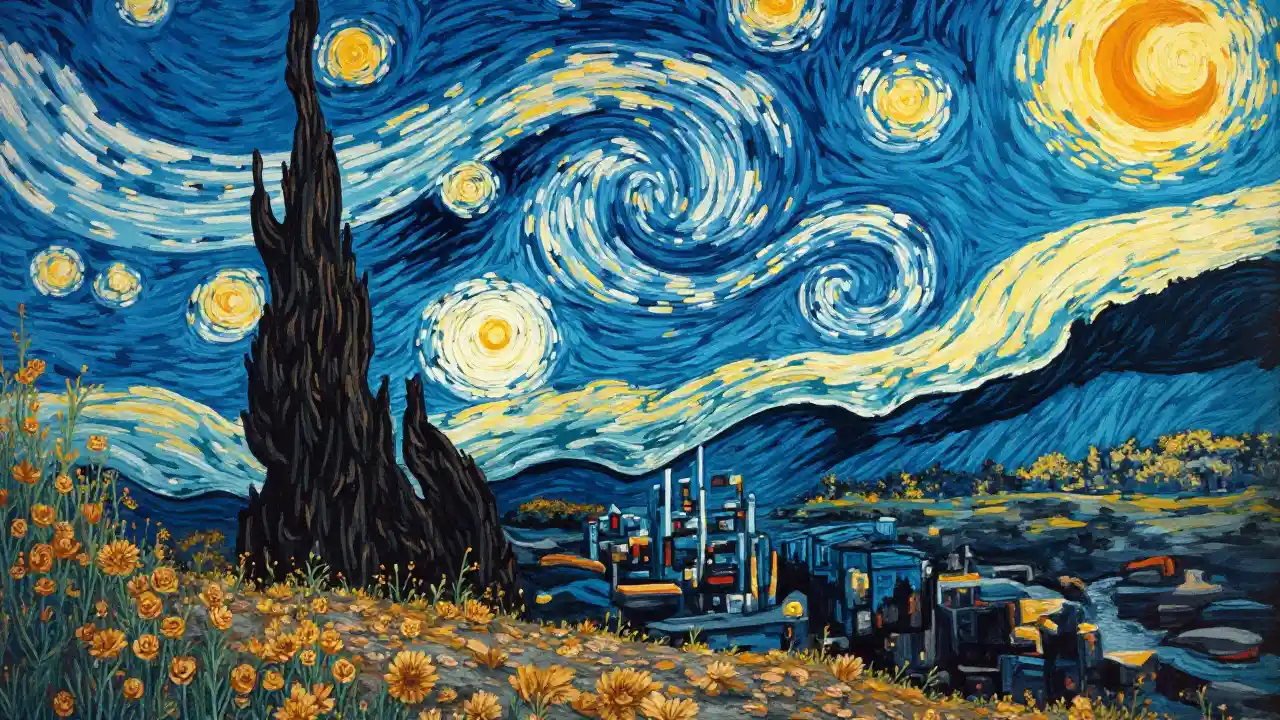 Van Gogh Style Art Guide
