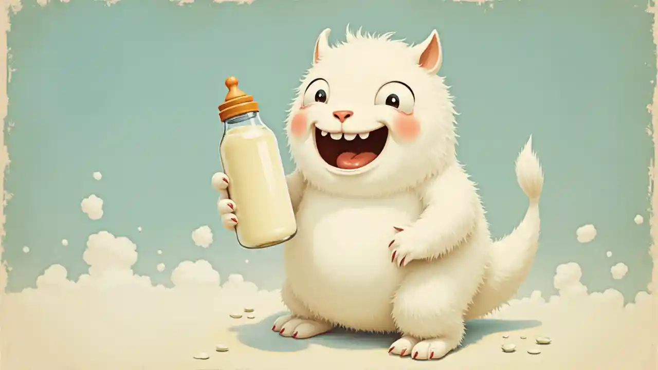 Vintage 1960s Milk Monster Movie Poster