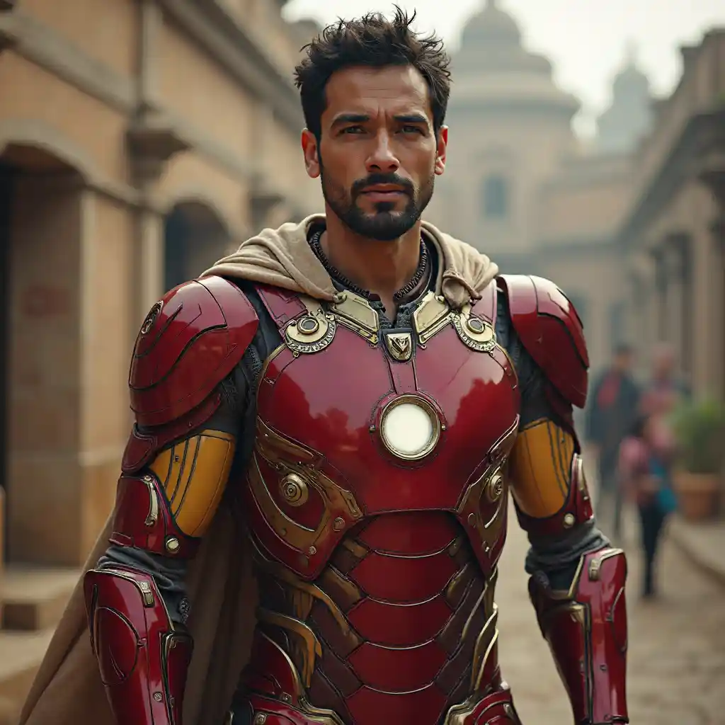 Ironman in Indian Traditional Attire