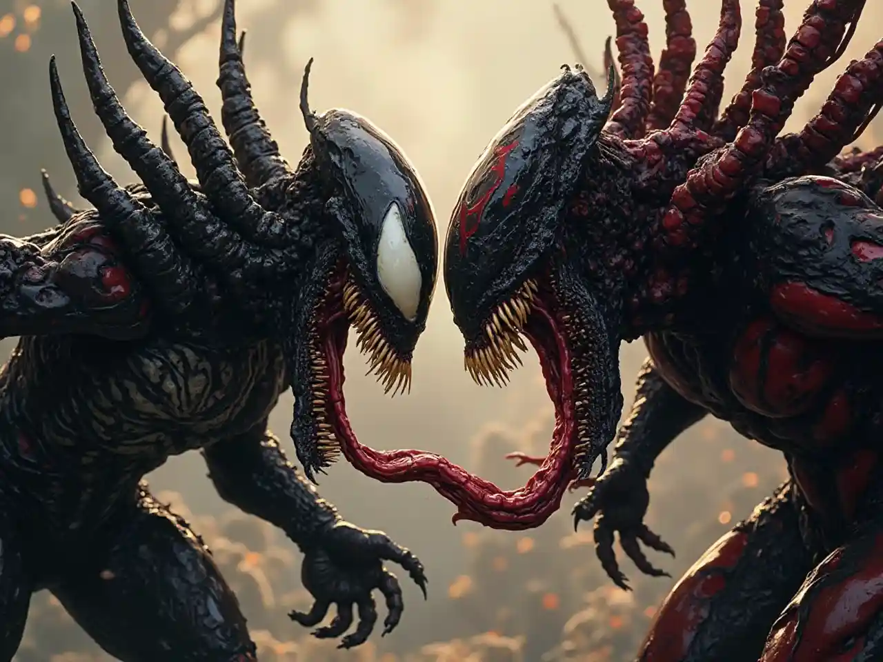สงคราม Alien Venom vs Carnage Predator