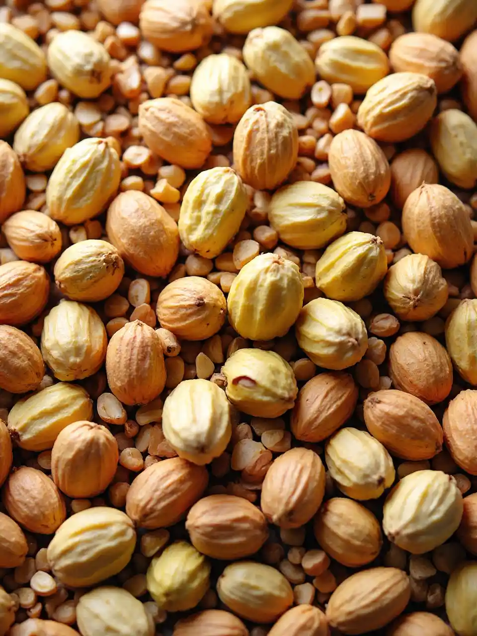 Pistache Nuts Explosion Background