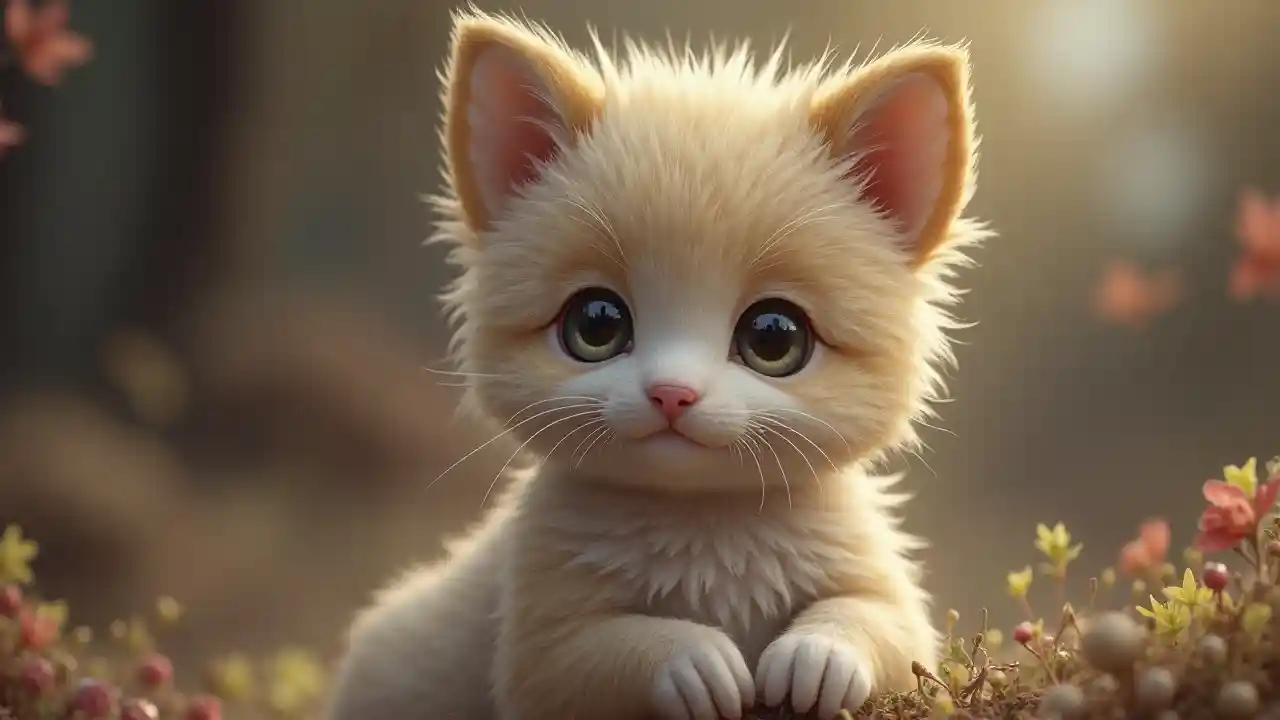 Little Baby Robert with Blue Eyes