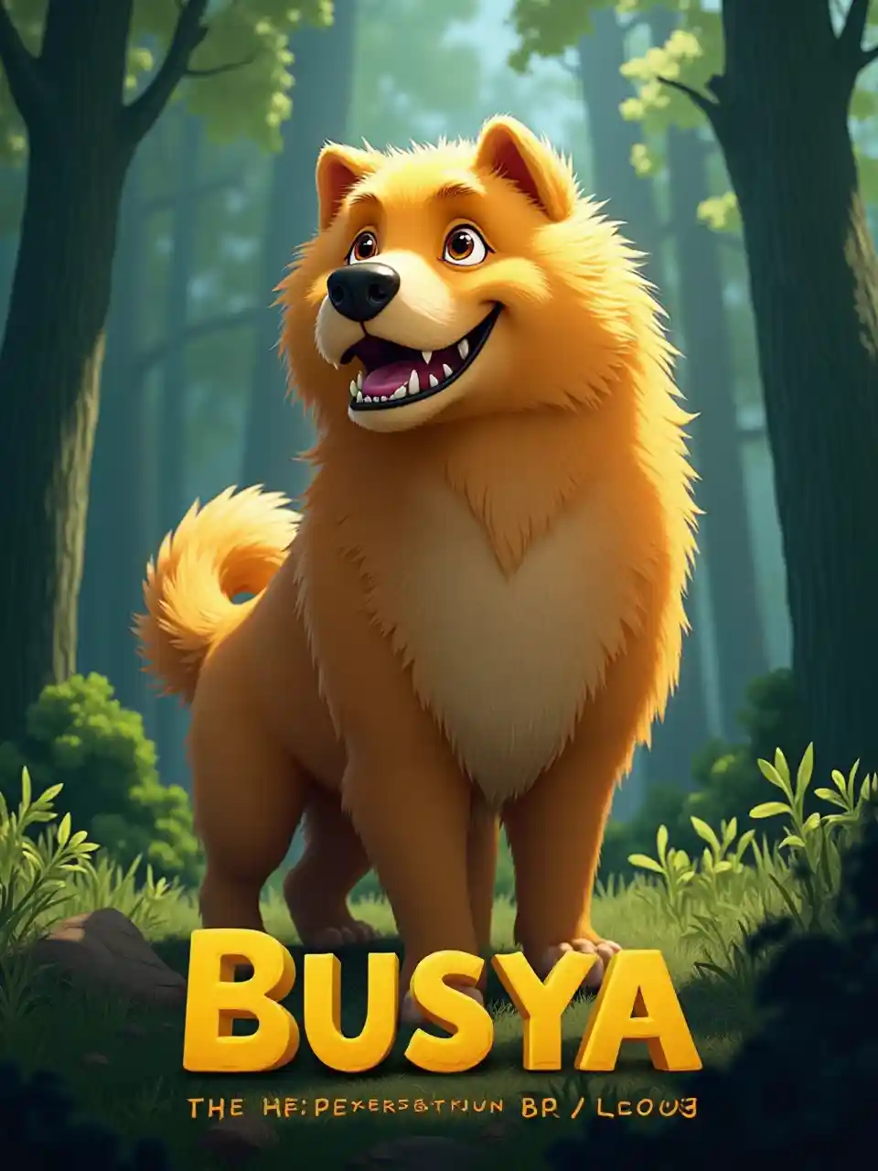 Disney Pixar BUSYA Movie Poster