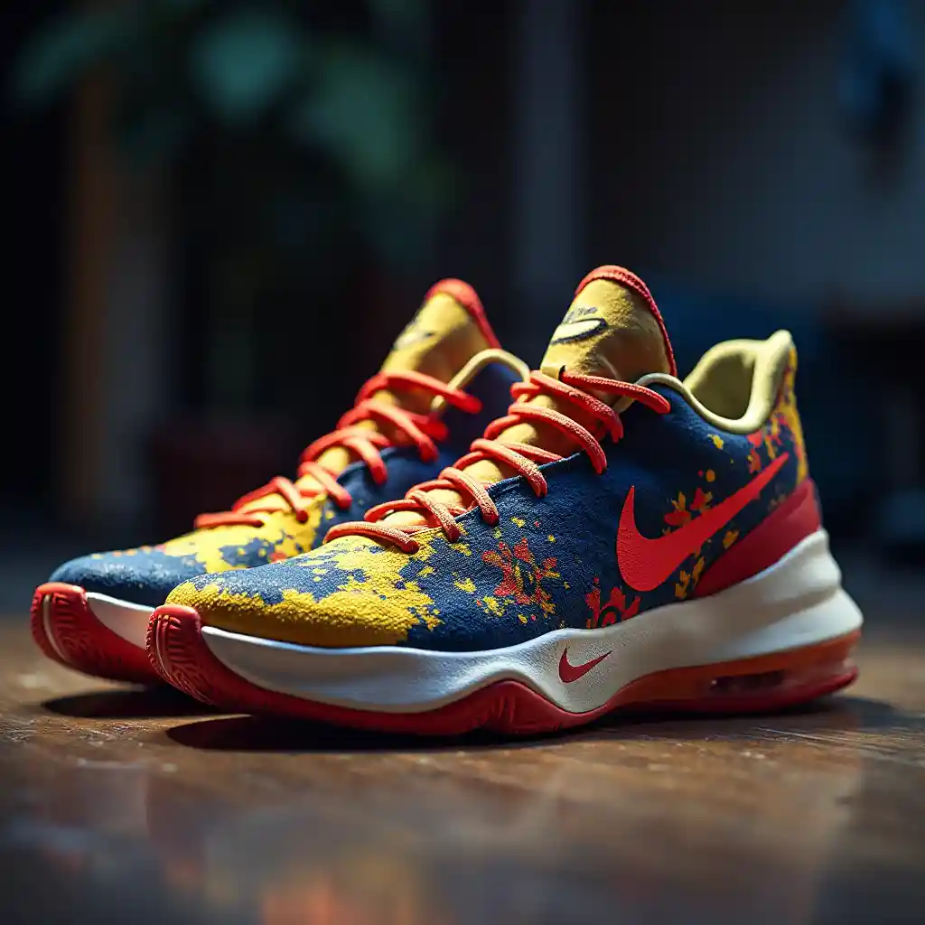 Nike Basketball Shoes in Philippine Flag Colors