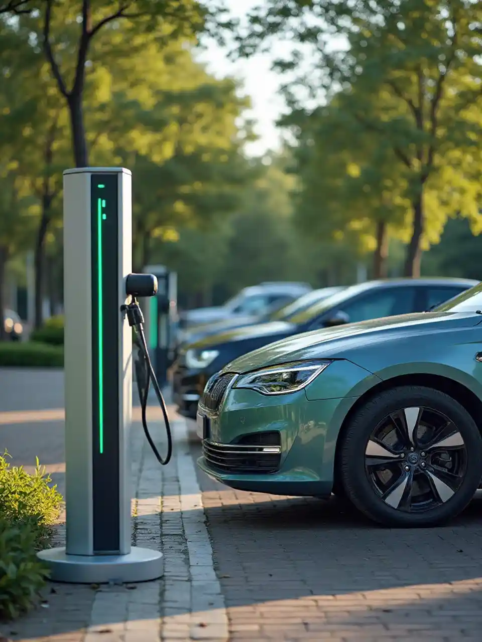 Fast EV Chargers for Park Cars