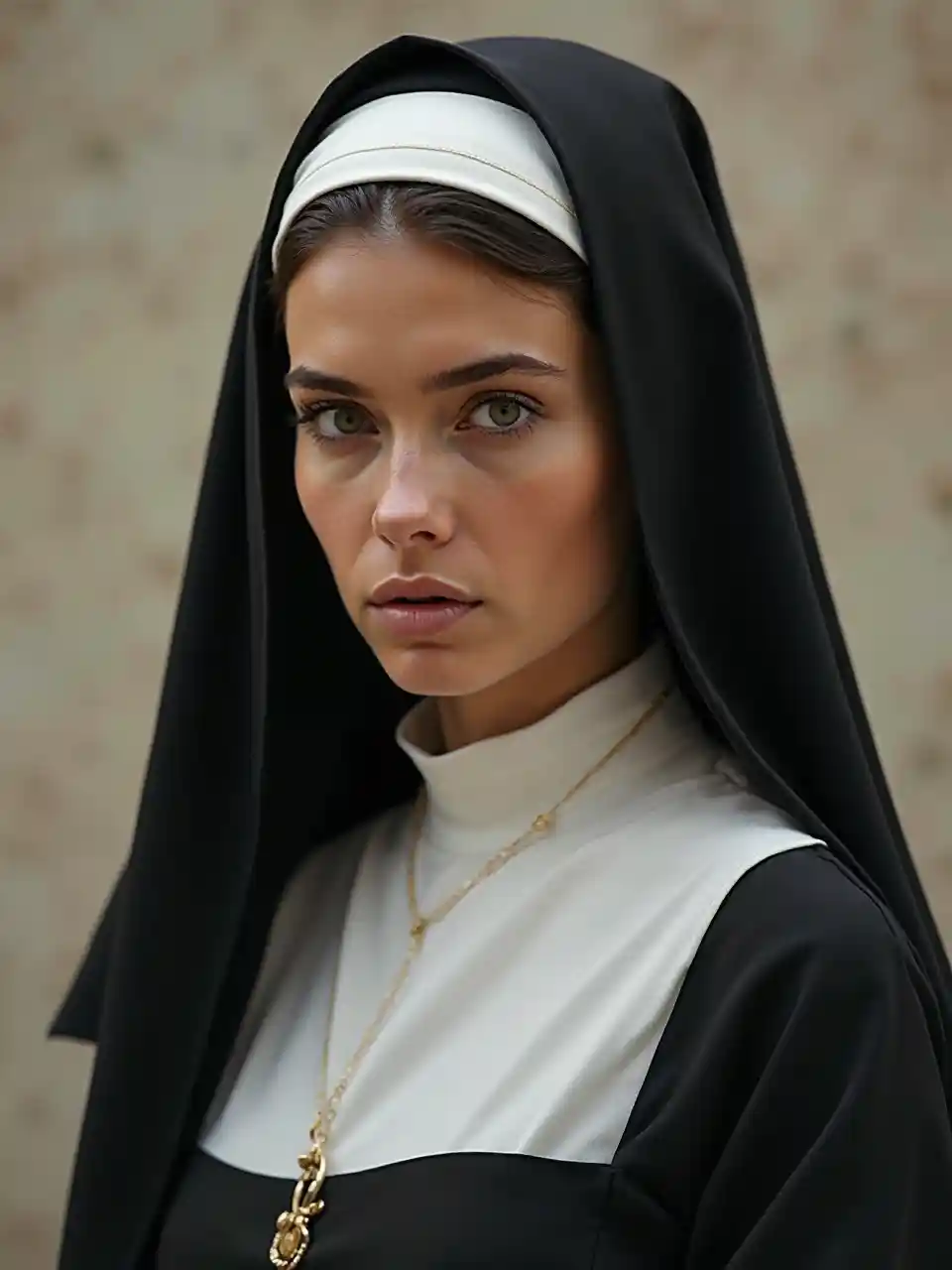 Bella Hadid como una monja