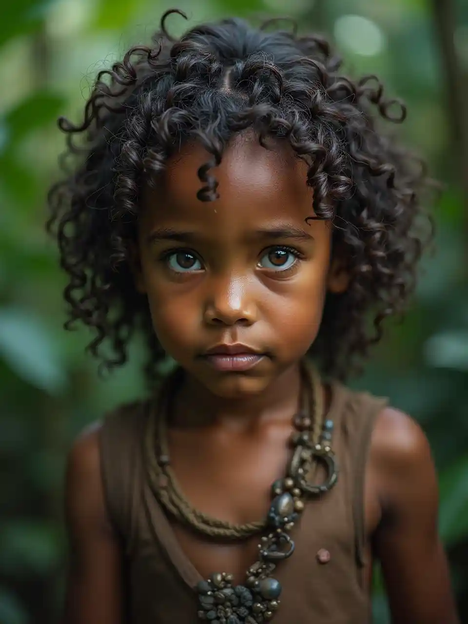 Brazilian Amazon Child Portrait HD