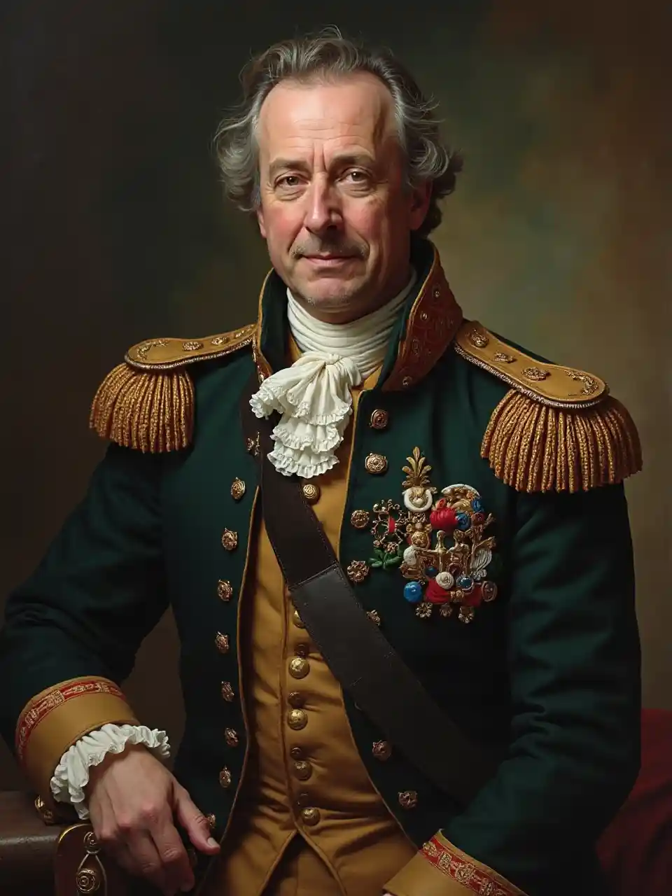 Jay Hennick as 1700s War General
