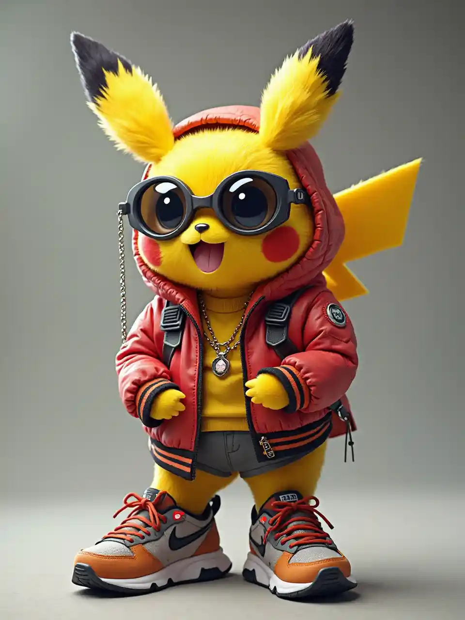 Cute Stylish Pikachu Rap Artist