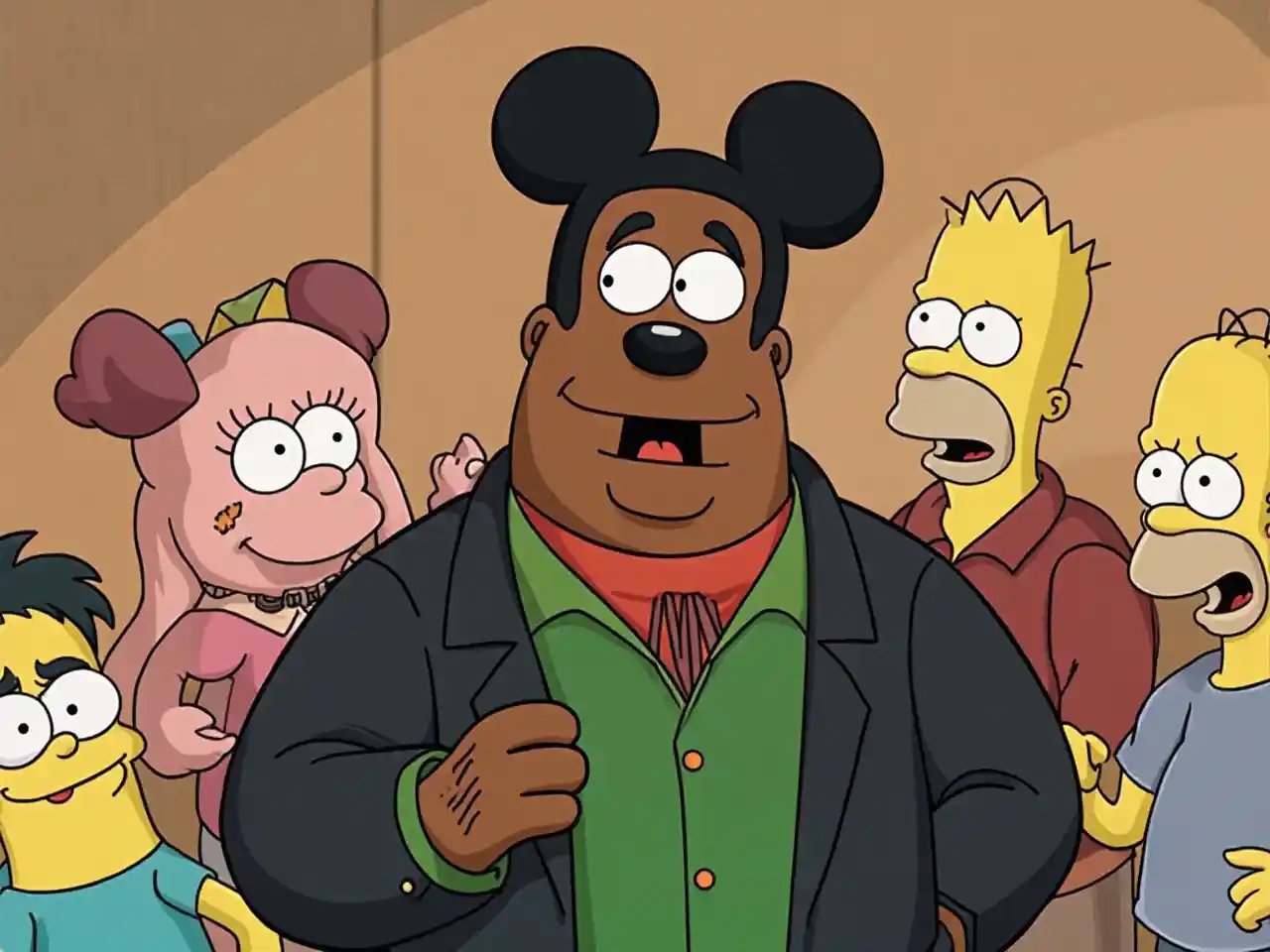 Biggie Smalls as a Cartoon Character