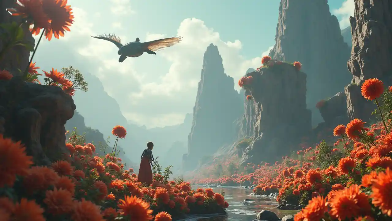 Exploring the Enigmatic Landscape of Kepler-62f with Alien Life