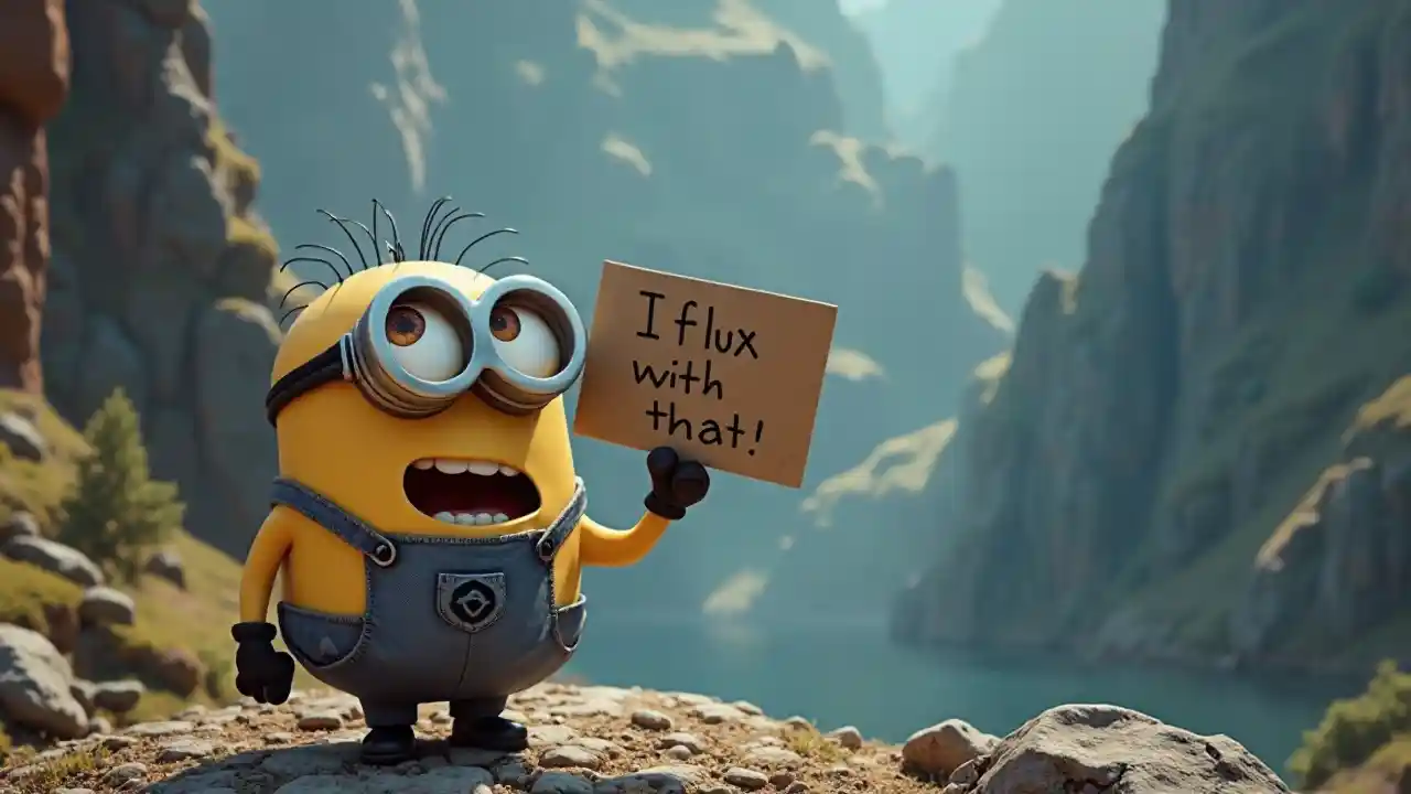 Epic Minion Masterpiece with Positive Vibes