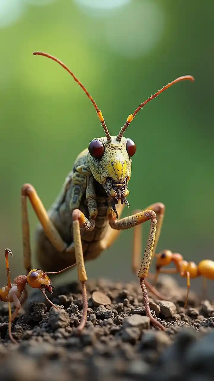 Exploring the Interactions Between Crickets and Ants