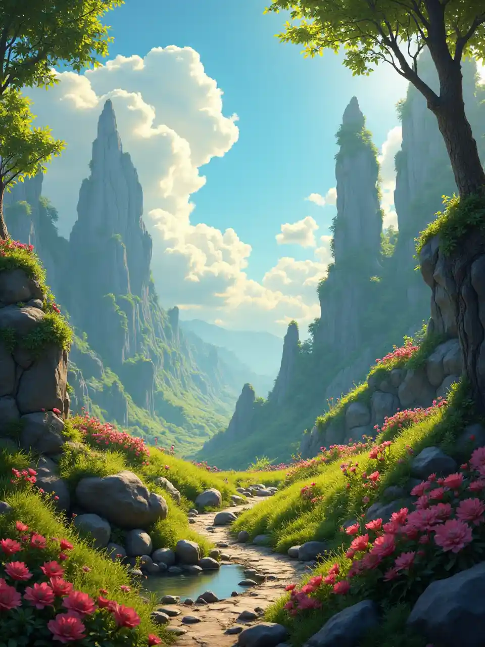 A Stunning Steampunk Nature Landscape in High Definition