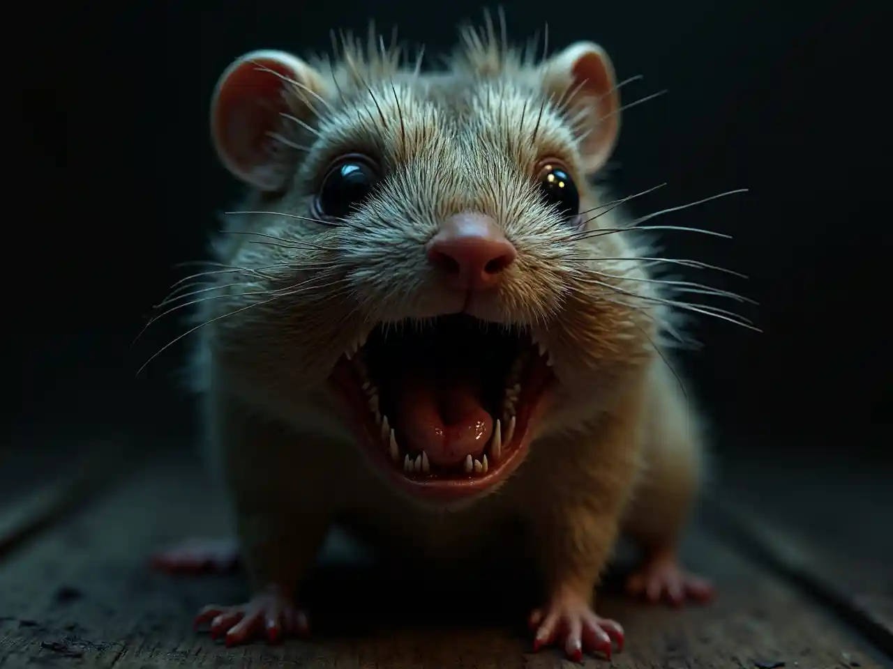 The Sinister Presence of a Bloodthirsty Elderly Hamster