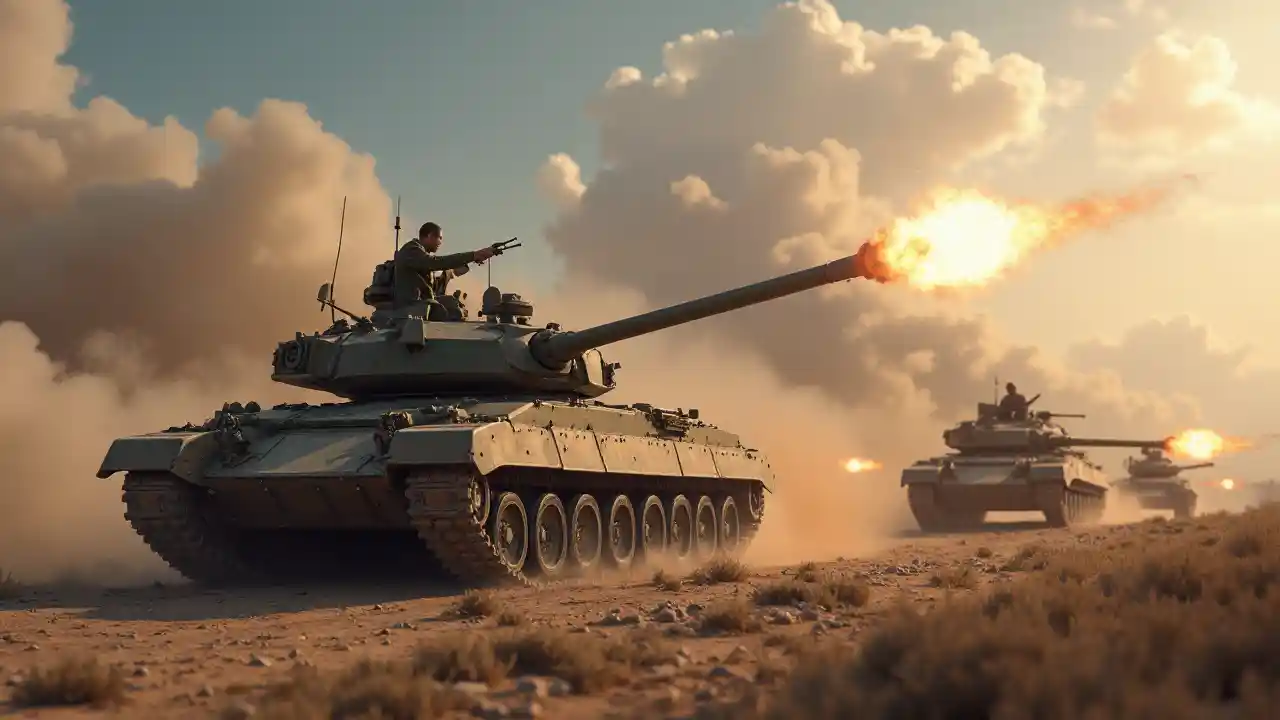 The Thrilling Experience of Riding an Army Tank in Battle
