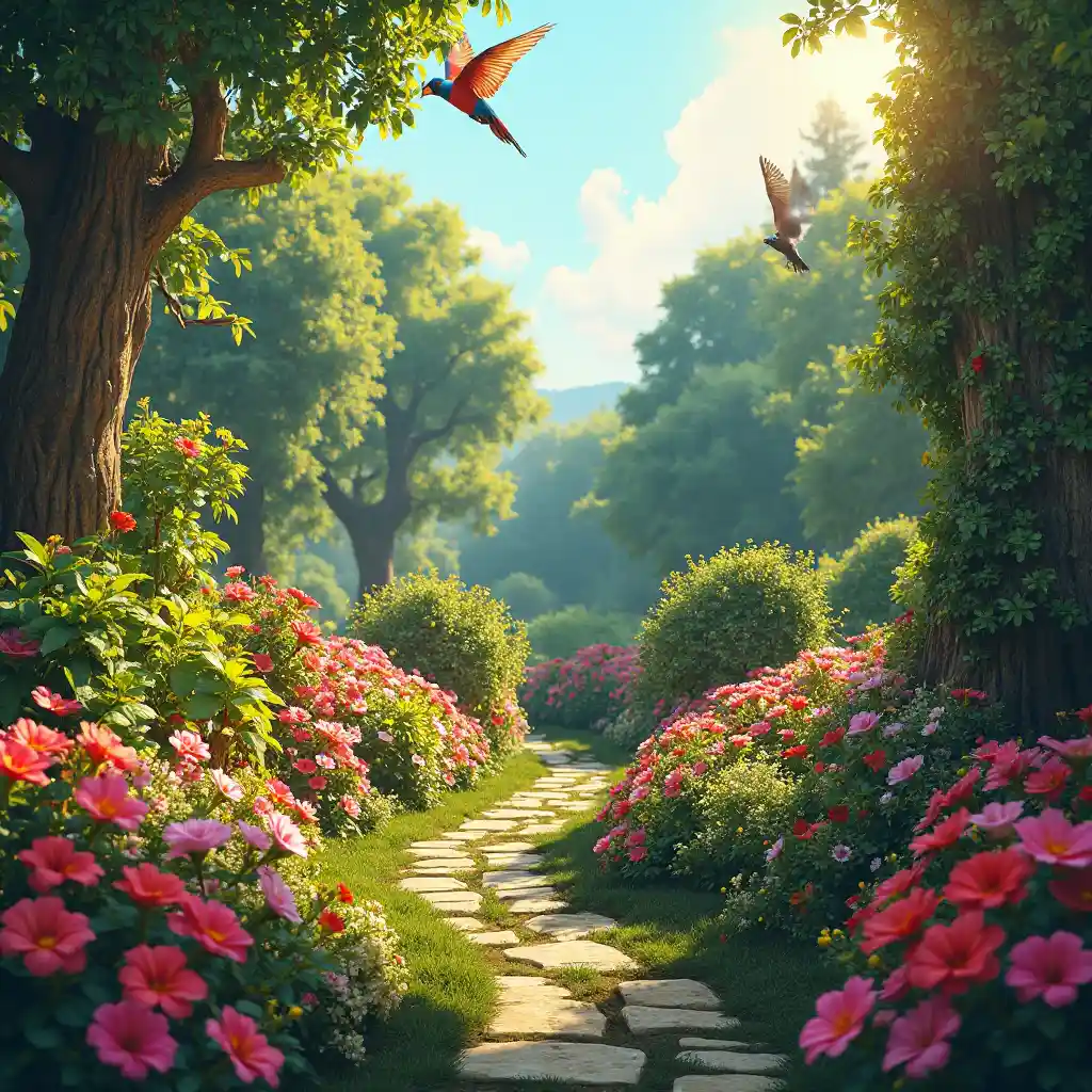 「Jard í n de las Delicias」花園的迷人美景