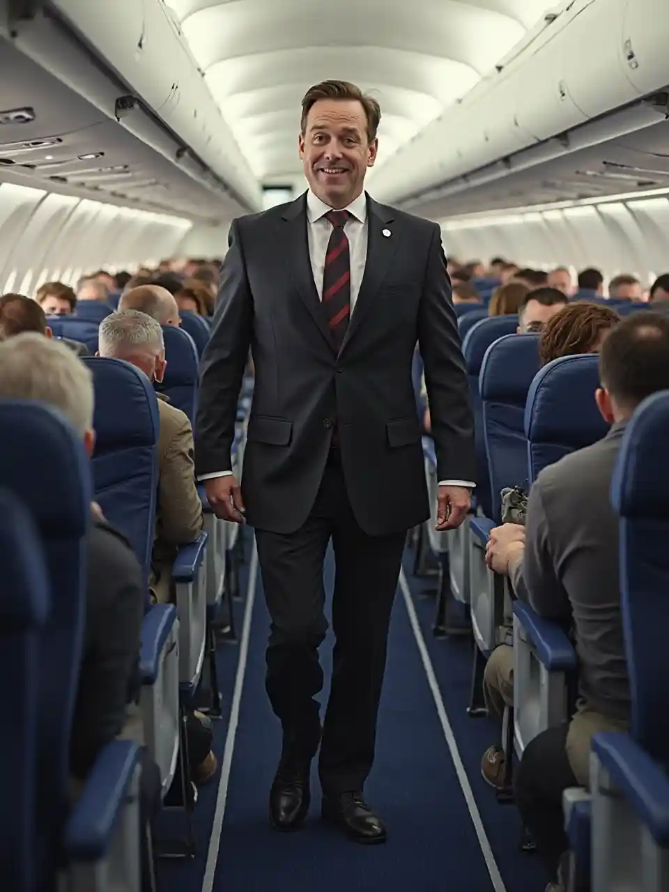 A Professional's Guide to Walking the Aisles of a Plane