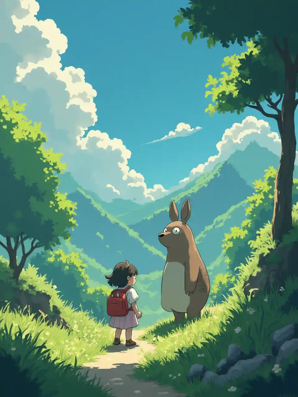 Transform This Image Into Studio Ghibli Style Art