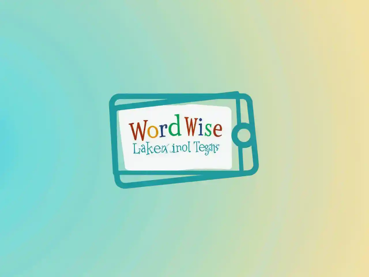 爲WordWise無障礙應用程序創建視覺標識