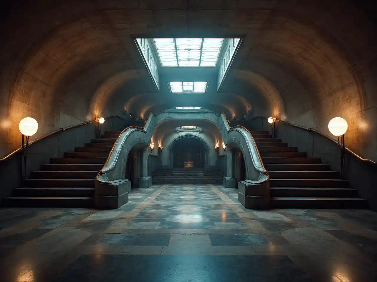 Transforming an Abandoned Subway Lobby into a Vibrant Nightclub