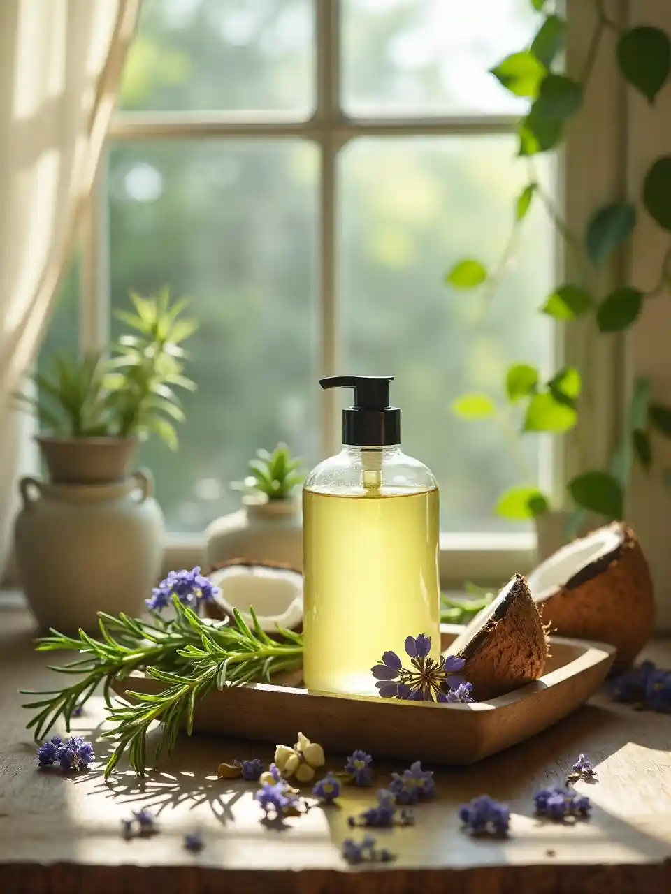 A Serene and Natural Escape to Old-World Apothecary Beauty