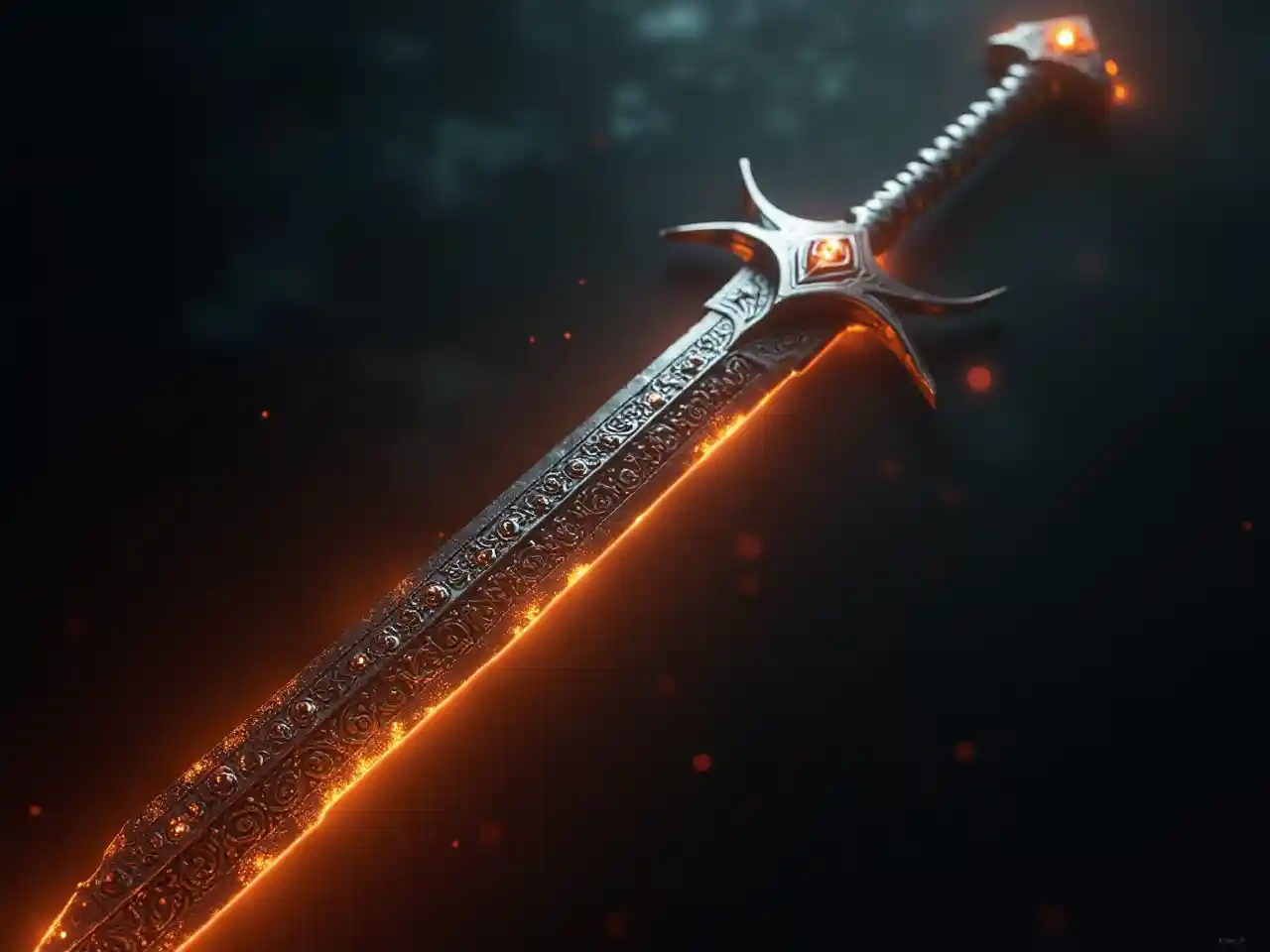 Explorando el Encanto de la Espada Xiphos de Acero Negro