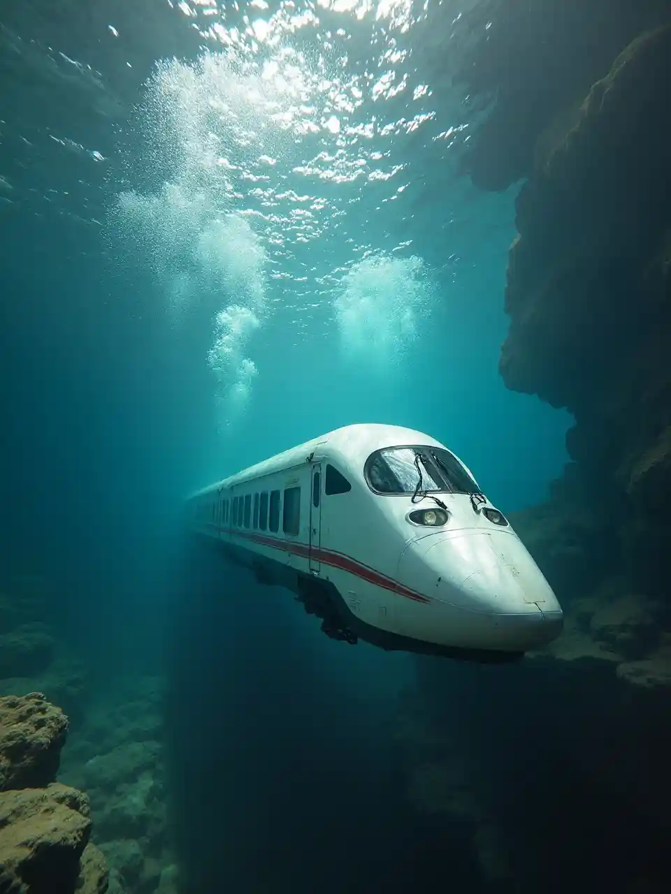 The Fascinating Journey of Underwater Bullet Trains