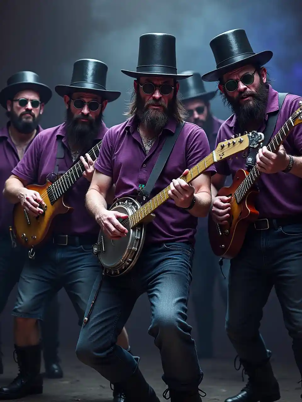 A Night of Hyper-Realistic Music with Heavy Metal Bluegrass Band