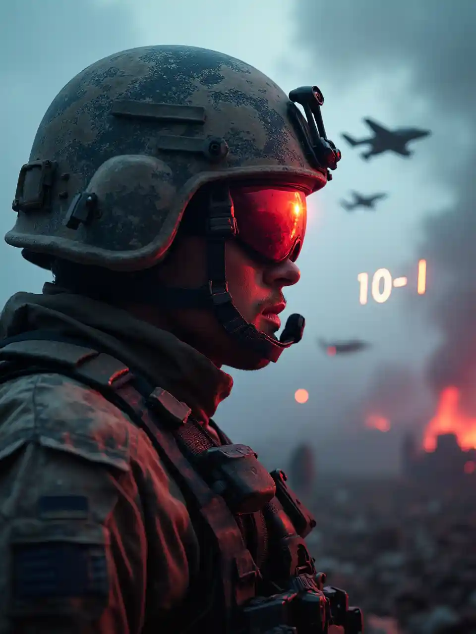 Dramatic Cinematic Representation of Modern Warfare and Soldier Realism