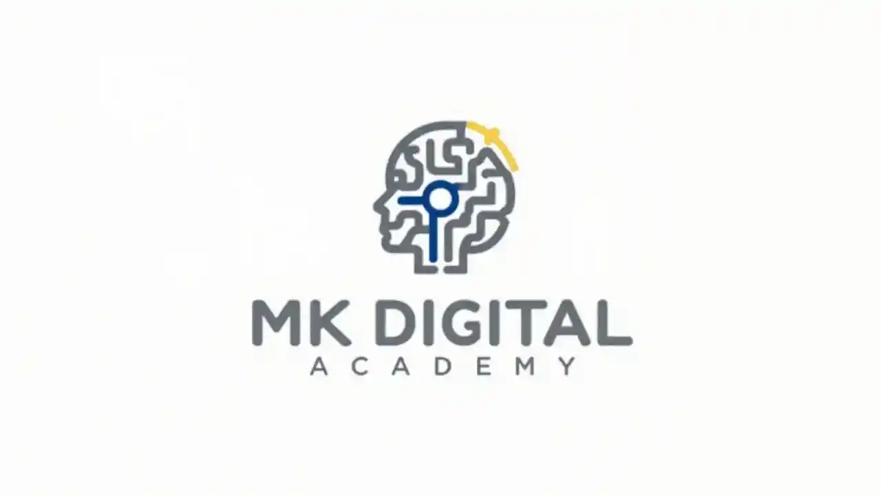 Creating a Modern and Innovative Logo for MK DIGITAL ACADEMY