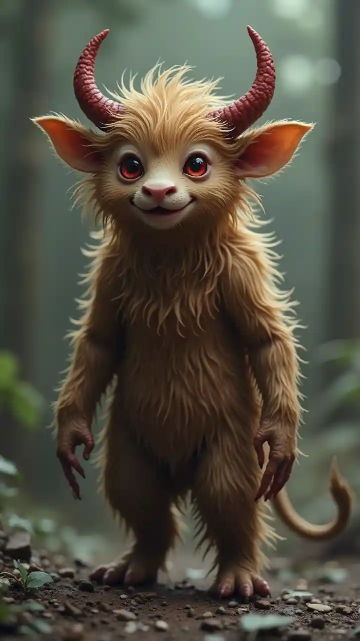 A Terrifying Creature: The Ghostly Devilish Yak Hybrid