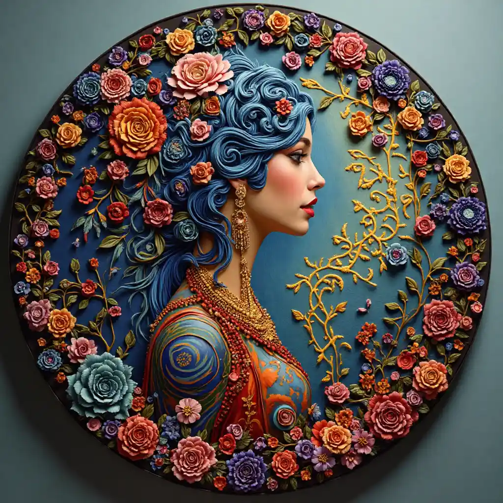 Exploring the Inner Soul Through Women in String Art