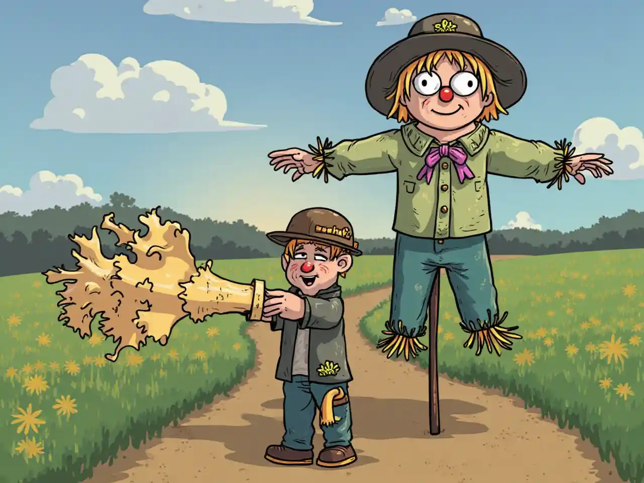 The Curious Case of the Award-Winning Scarecrow