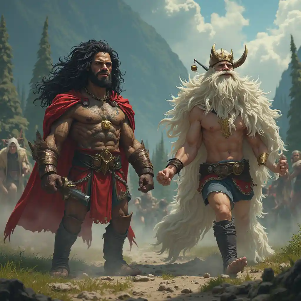 The Epic Battle of Alexgender the Great and King Porous