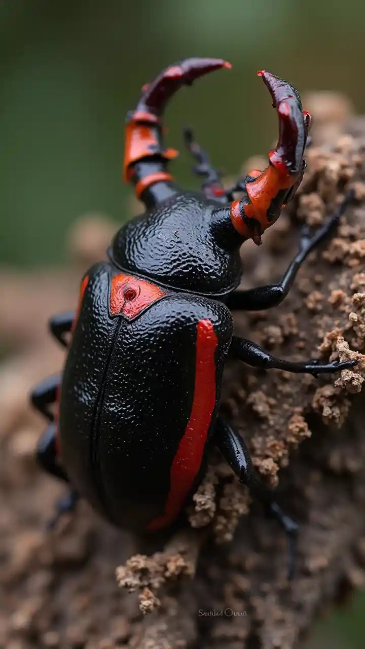A Detailed Description of a Gothic Beetle Spitting Poison