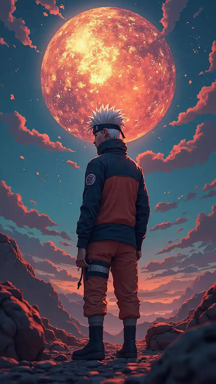 Incredible Abstract Art of Naruto with Geometric Effects