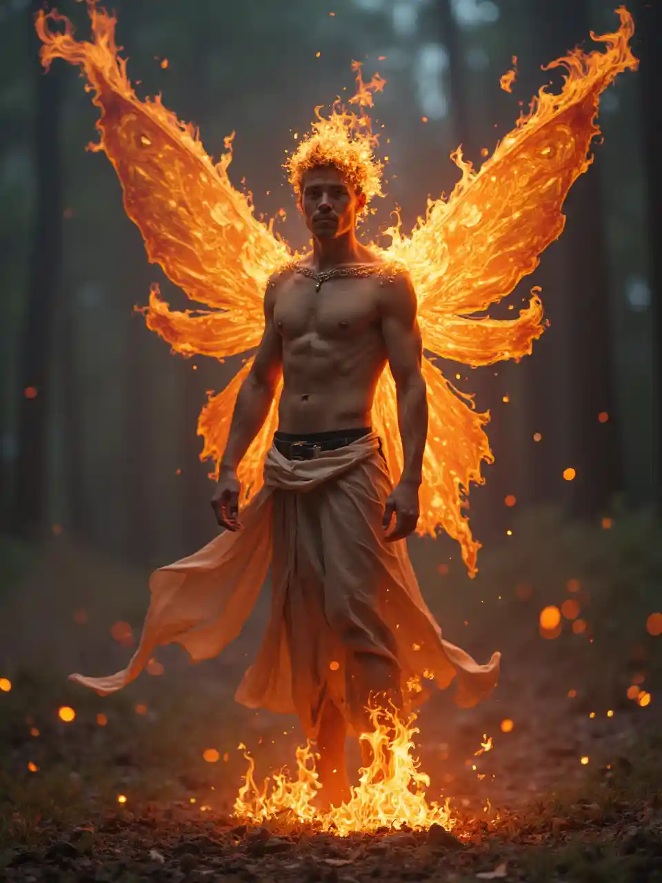 Exploring the Characteristics of Human Sized Fire Fairies