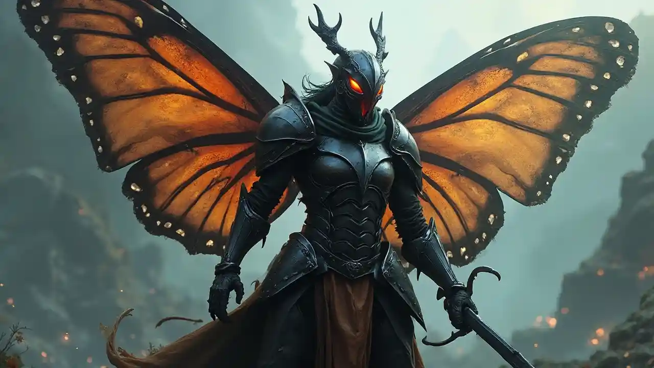 The Armed Demonic Butterfly Knight Unleashed