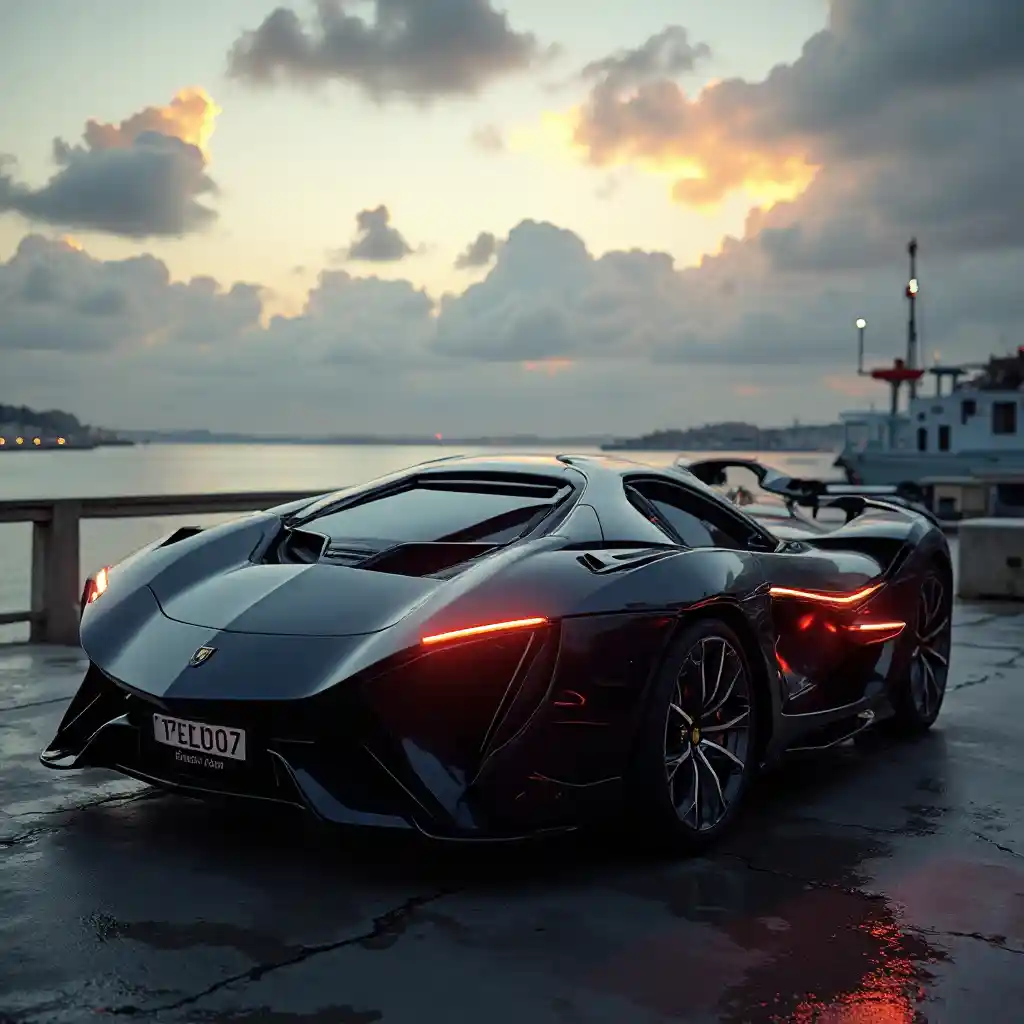Captivating Soft Lighting Photography of Lamborghini Invincible