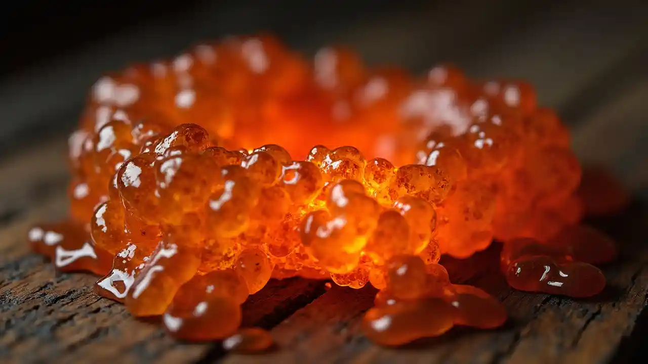 Exploring the Enigmatic Properties of Bleeding Amber Resin