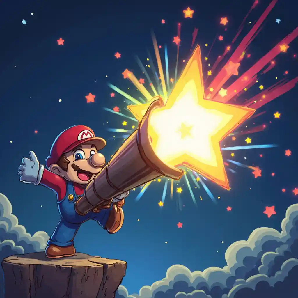 Exploring the Super Mario Bros Invincibility Star Effects