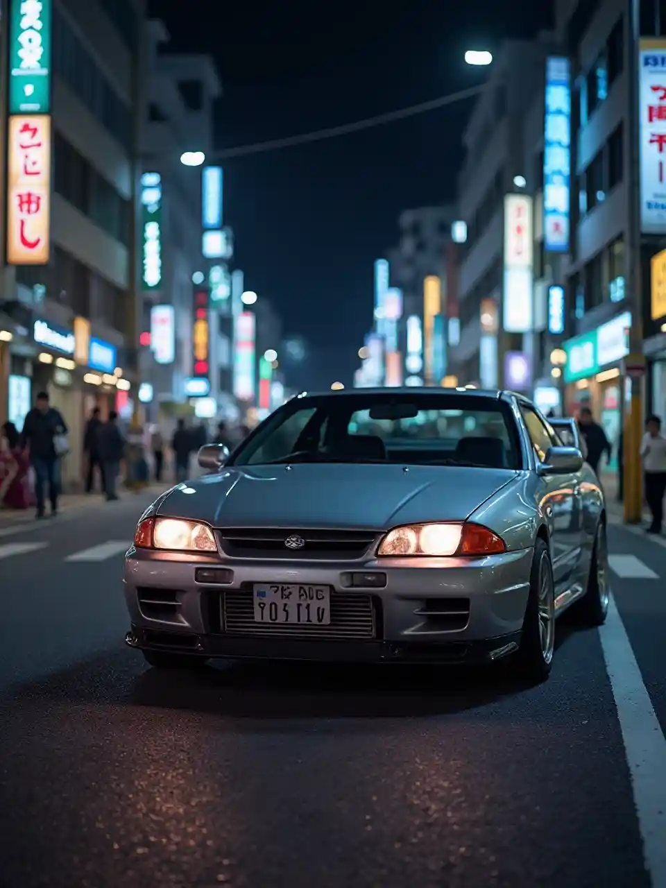 Exploring the Night Life of JDM Cars in Tokyo