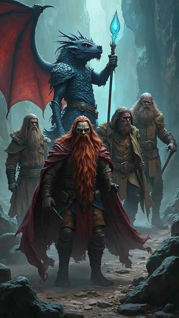 Epic DnD Adventure with Unique Characters and Themes