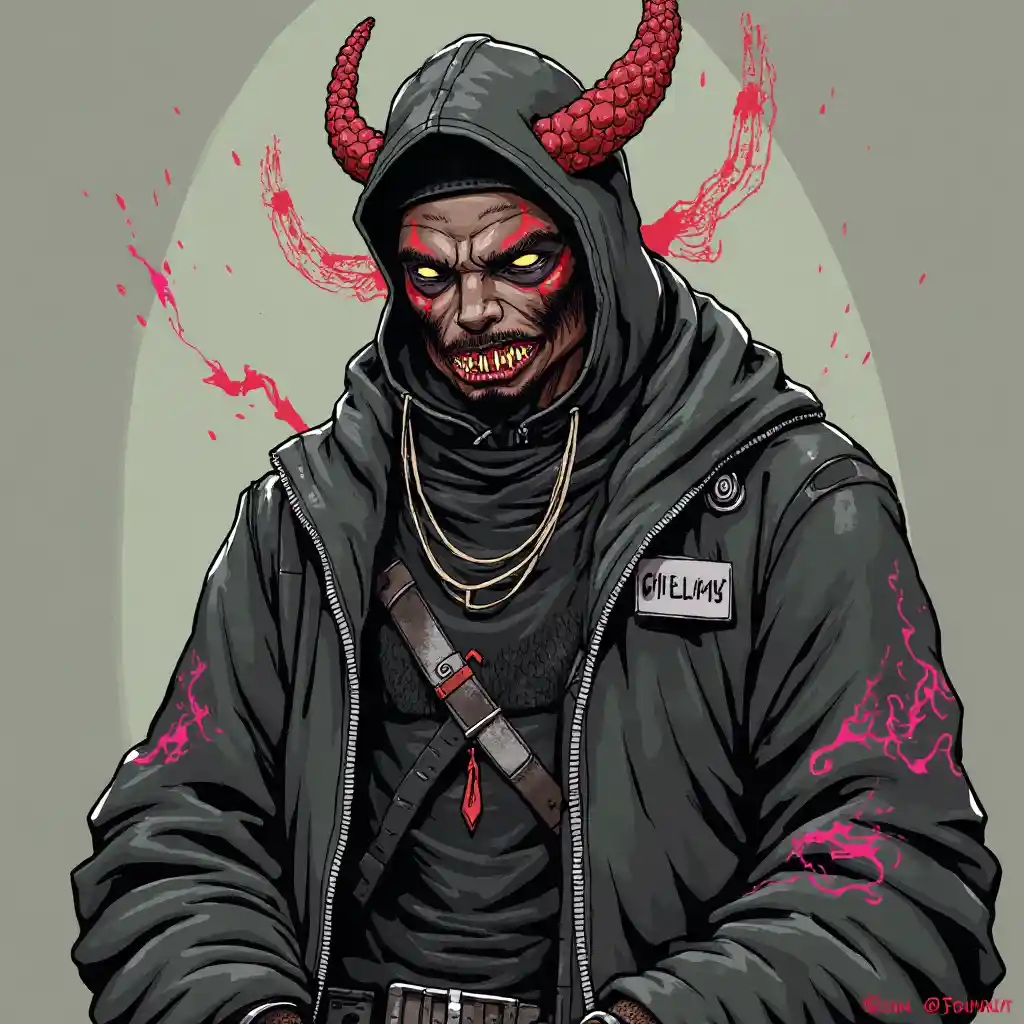 Chillin with Punk Style Demons in Warframe