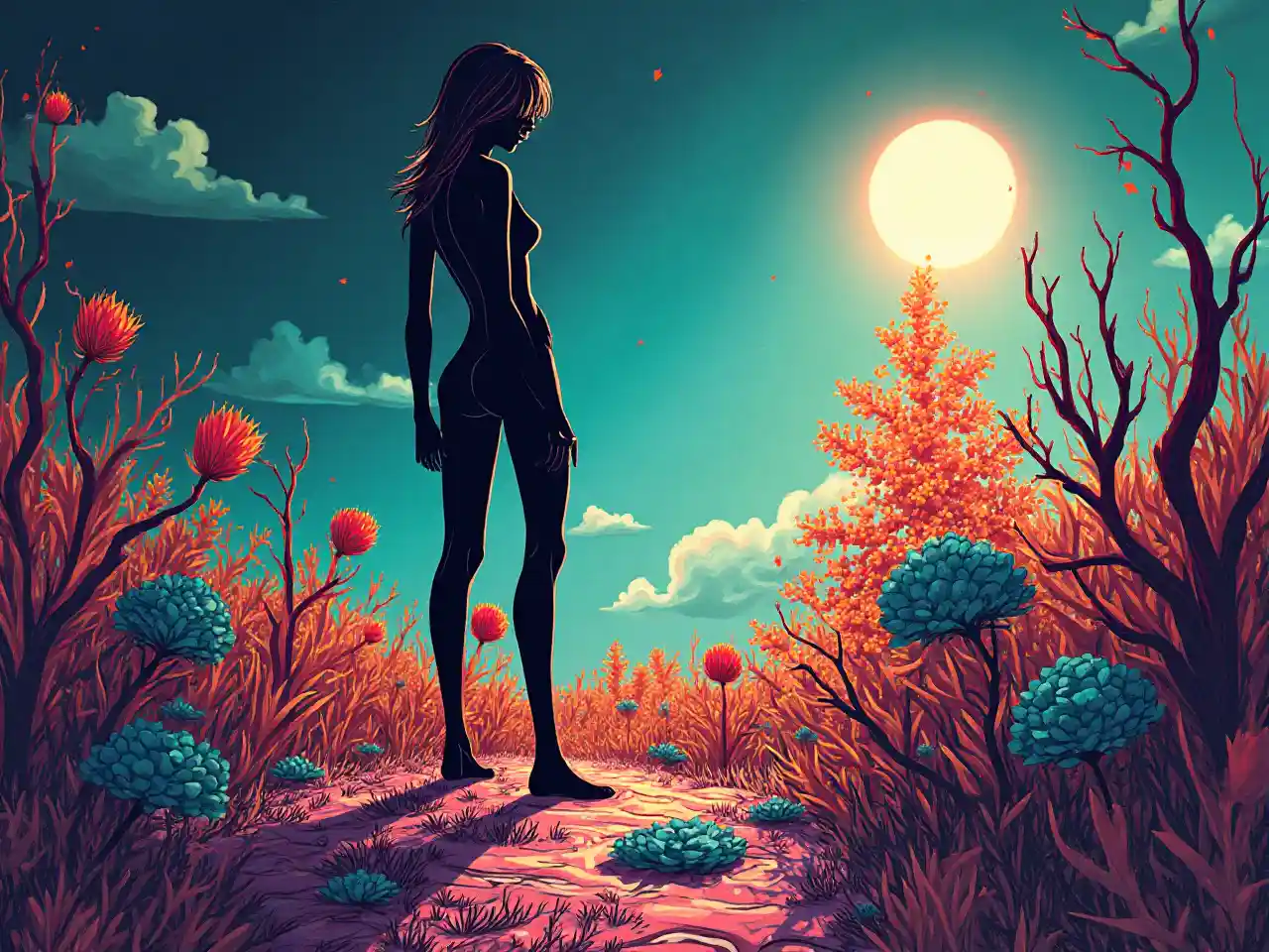 Exploring the Intricate Patterns and Vivid Colors of Mirage Art