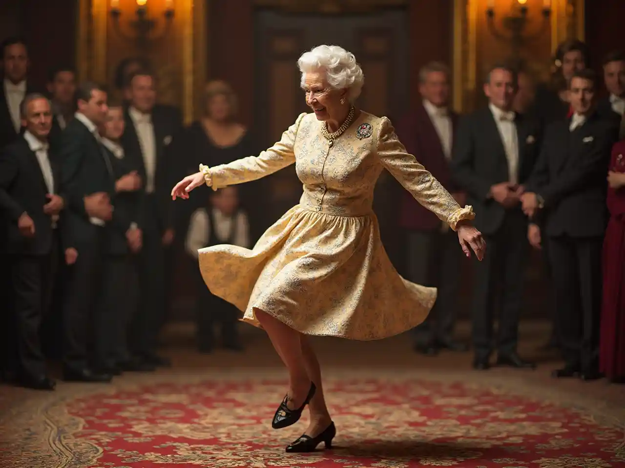 Queen Elizabeth II Shows Off Her Breakdancing Skills